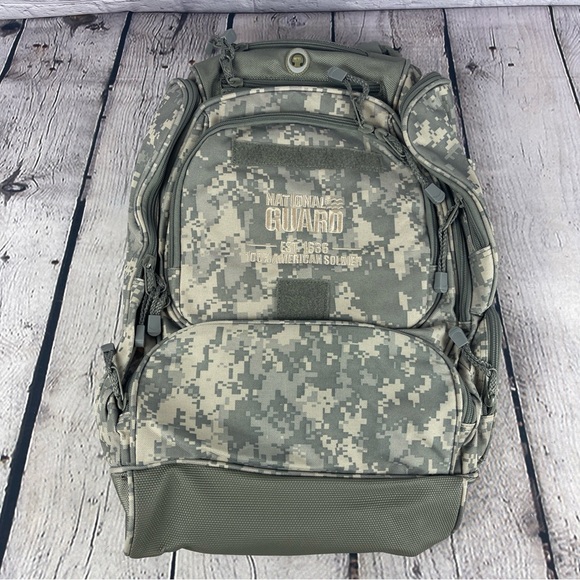 national guard | Bags | National Guard Tactical Digital Camo Backpack ...